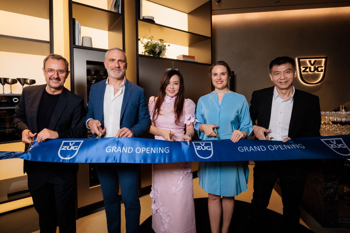 Inside the new V-Zug Singapore showroom in Ion Orchard, designed in ...