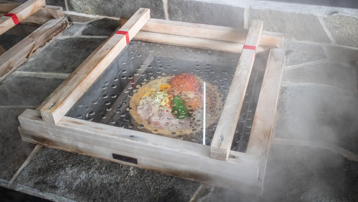 Combining dining with wellbeing? Steamed cuisine at Japan’s hot springs ...