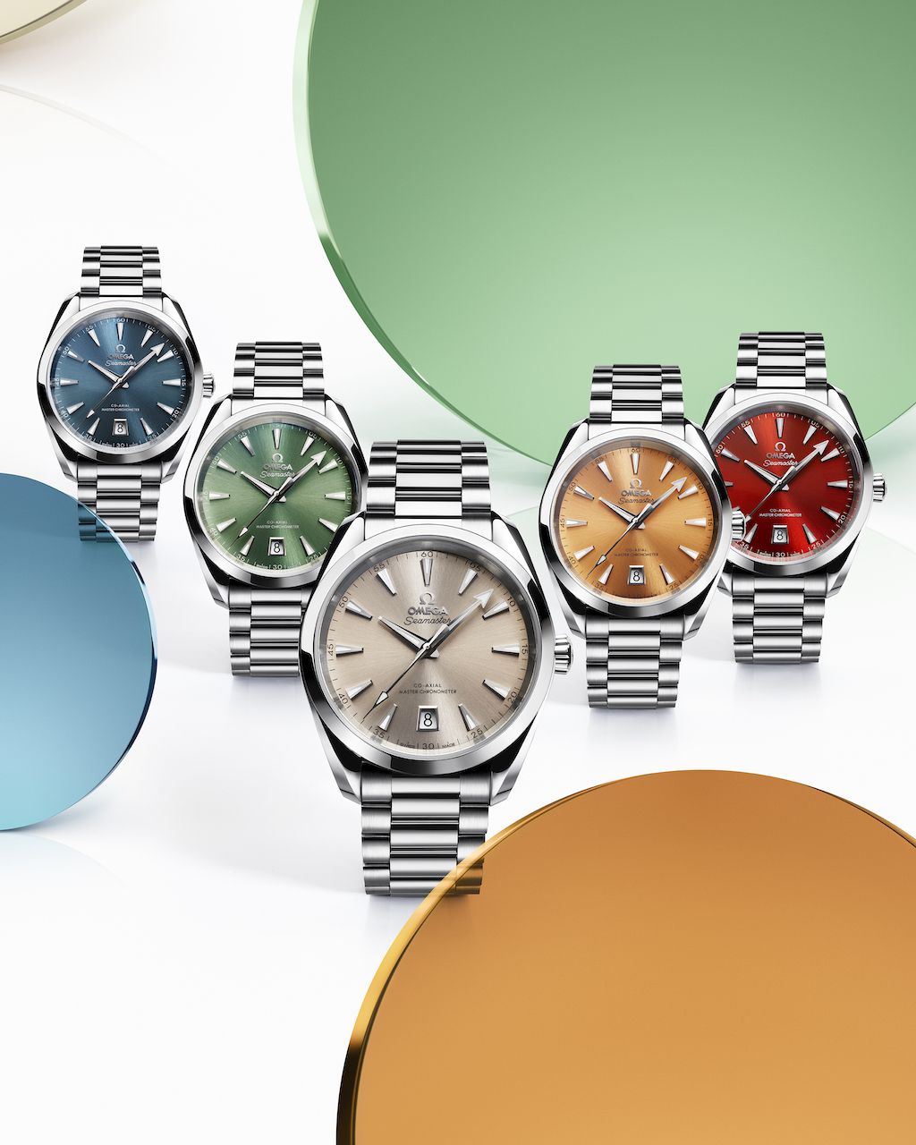 Experience a burst of colours with Omega's new Aqua Terra Shades ...