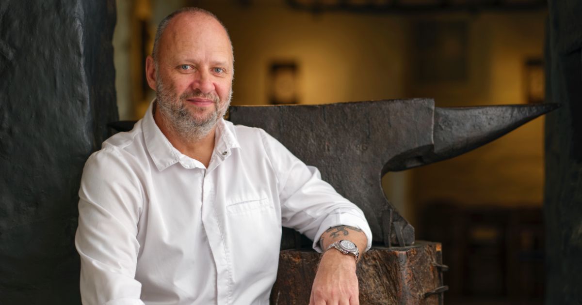 Acclaimed chef Simon Rogan of three-Michelin-starred L'Enclume is ...