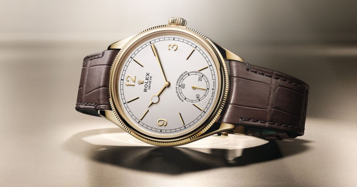 Rolex’s Perpetual 1908 is the first from its upcoming collection of ...