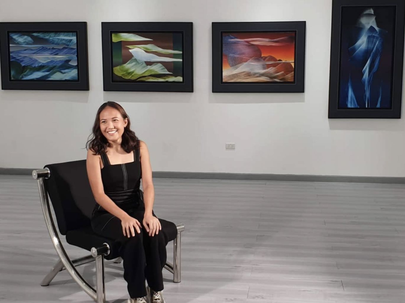 Ayni Nuyda unveils father Justin Nuyda’s last work at FilipinaZ Fair ...