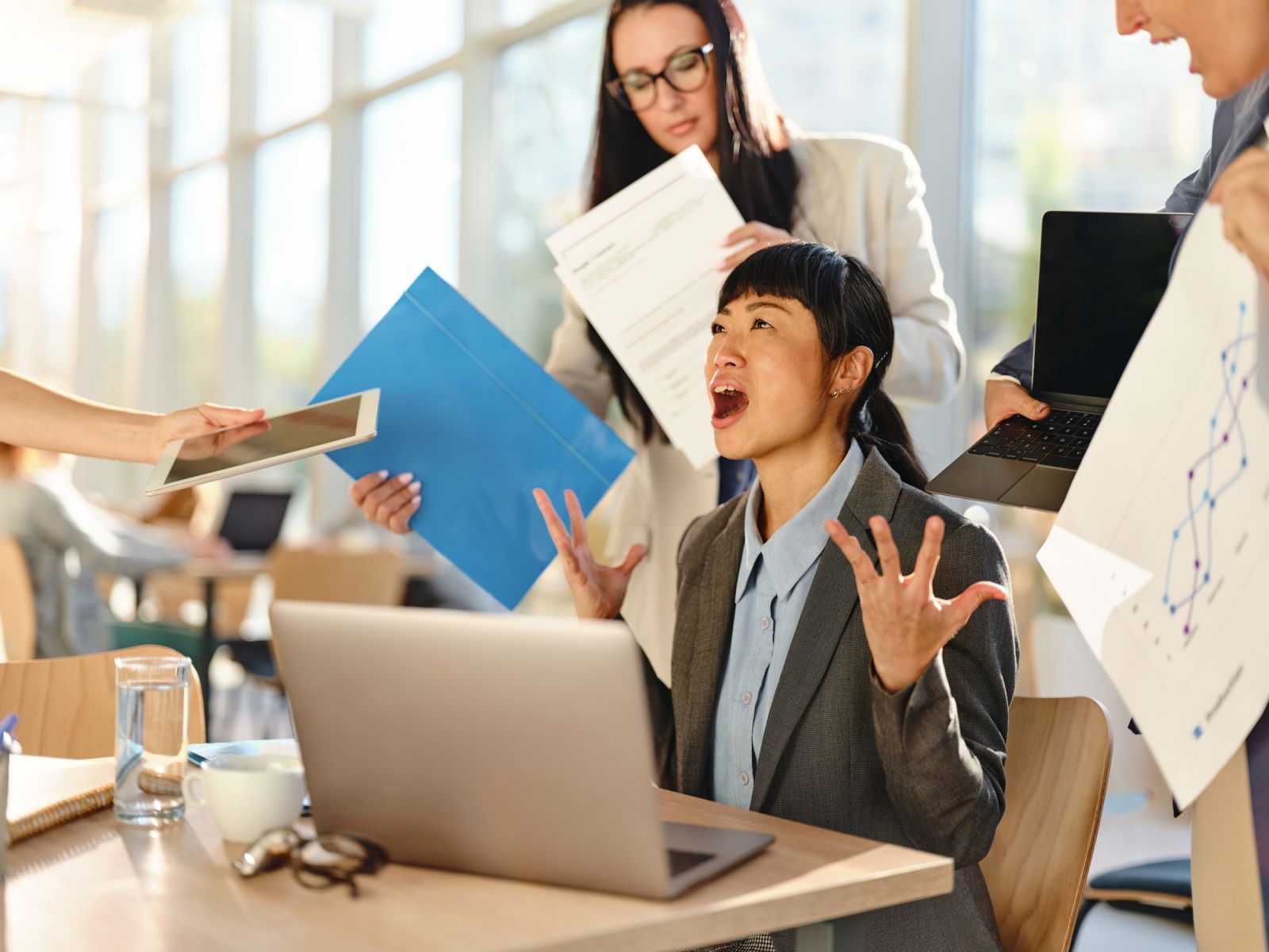 People Work Wallpaper