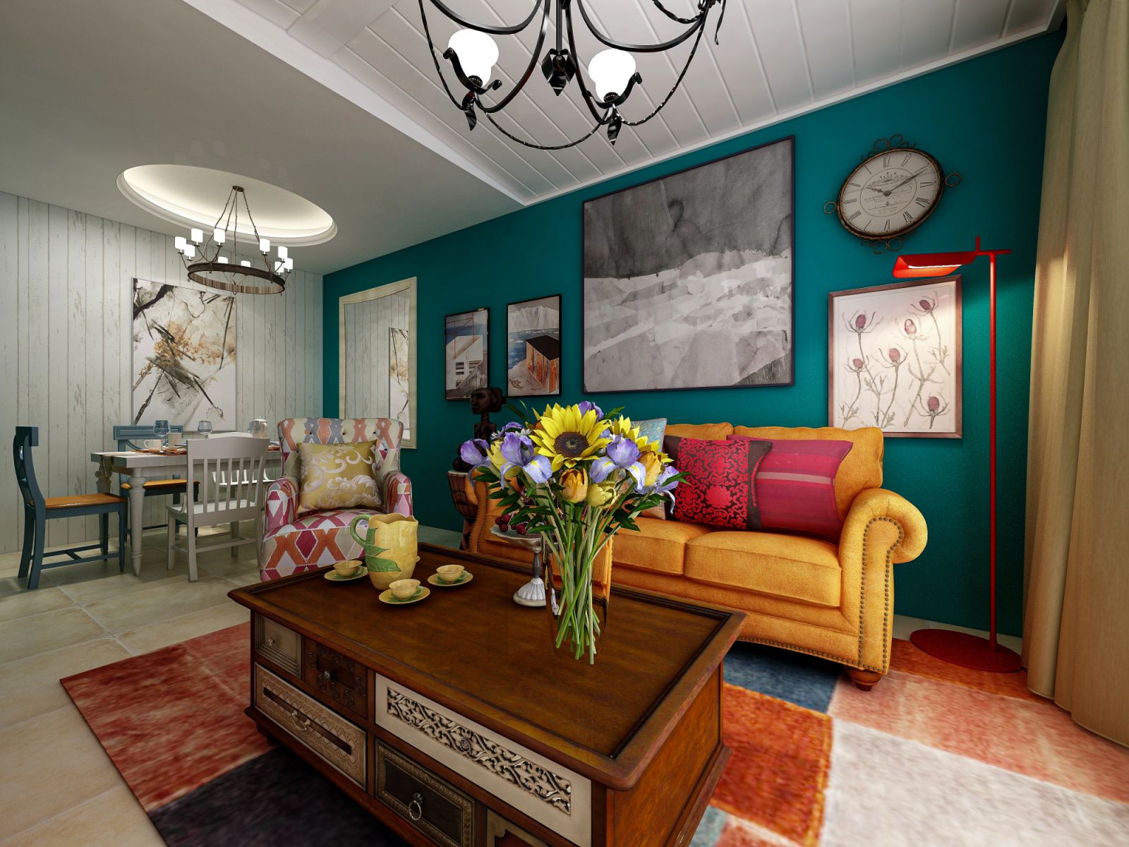 5 Objet d’ Art Pieces for your home: Handpainted art chair, eyeball ...