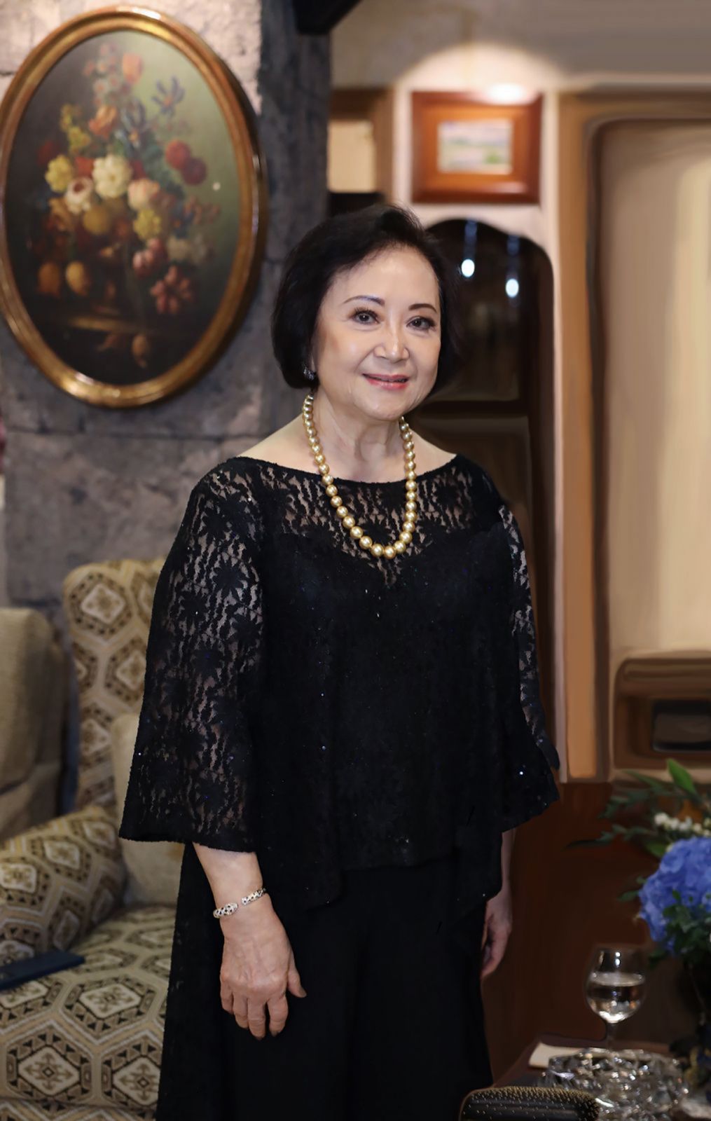 Zenaida “Nedy” Rustia Tantoco, chairman and CEO of Rustan Commercial ...