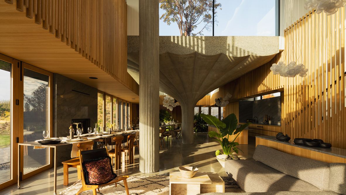 An experimental house in Canada that pushes material boundaries ...