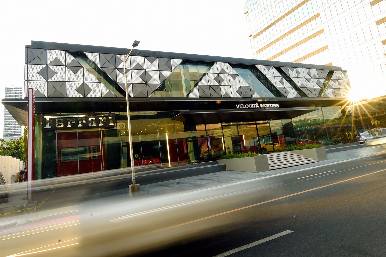 Ferrari showroom opens in San Juan; Ramon S Ang eyes for a fruitful ...