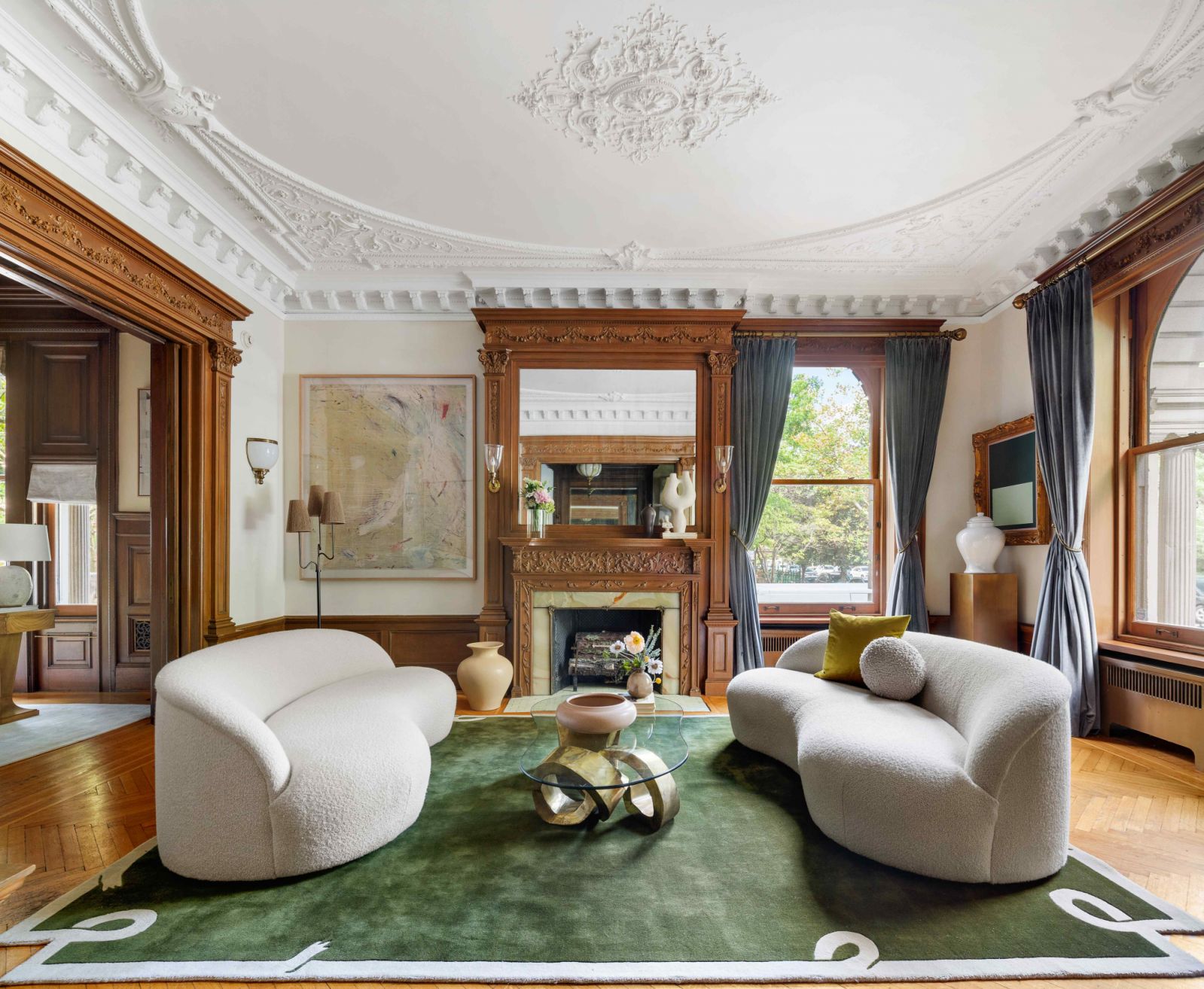 Home tour: An updated Neo-Italian Renaissance Brooklyn townhouse with ...