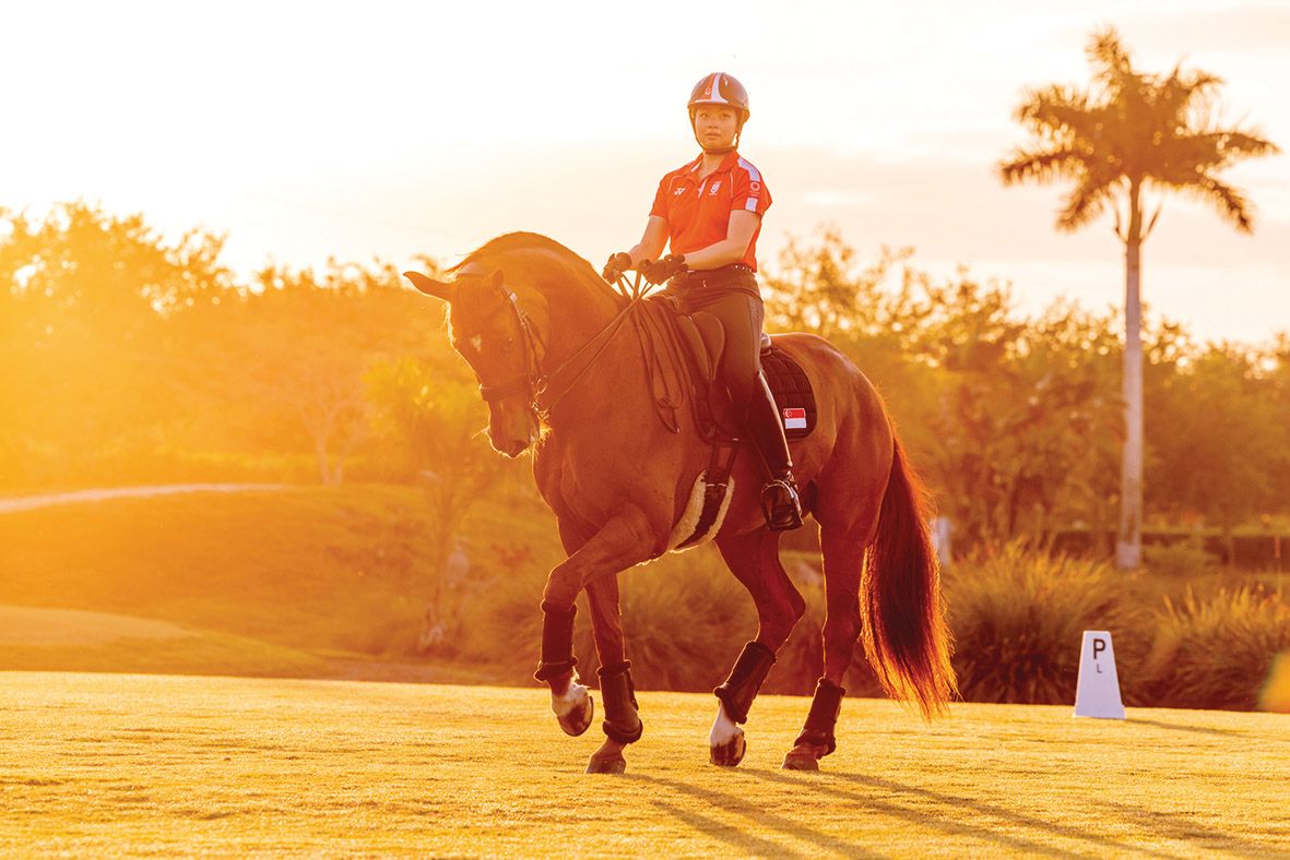 Olympic equestrian Caroline Chew on representing Singapore | Tatler Asia