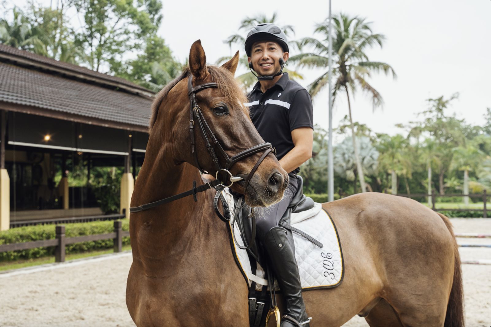 Qabil Ambak shares about the world of equestrian sports | Tatler Asia