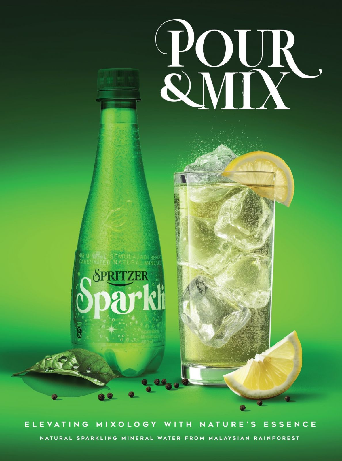 Spritzer elevates mixology with water sourced from Malaysian ...