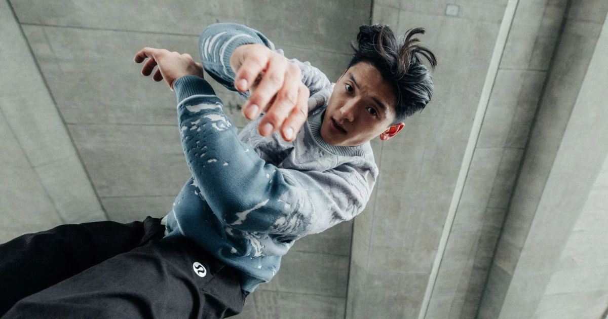 Phil Wizard, Olympic gold medallist and Lululemon brand ambassador ...