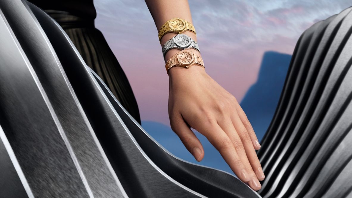 The all new Audemars Piguet reimagines the Royal Oak Mini into a modern ...