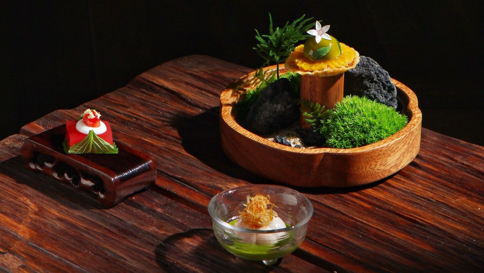 Chef’s Secret Menu: “Golden Forest, Silver Sea” appetiser at Gia ...