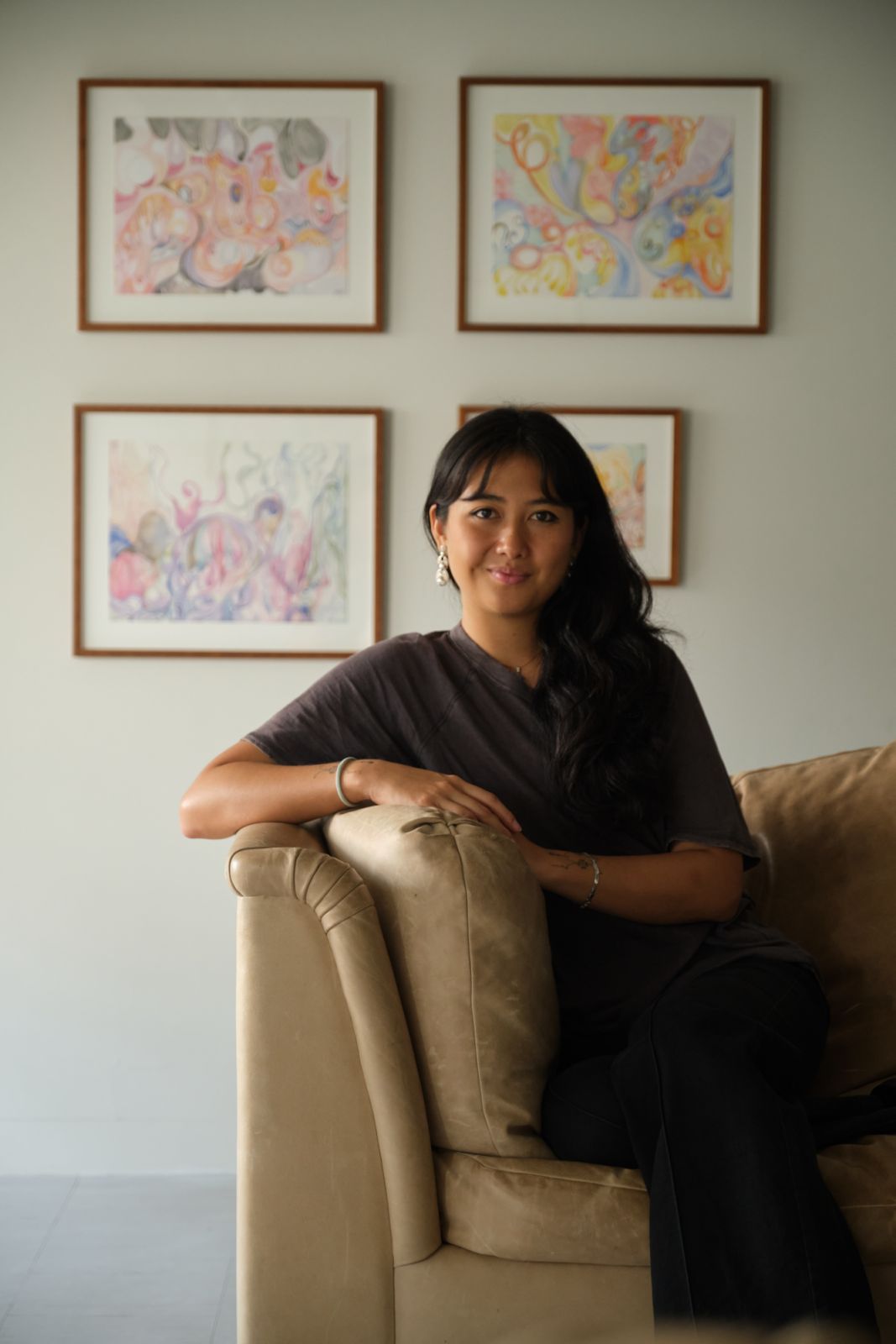 Artist in Focus: The abstract watercolours of Micat Po | Tatler Asia