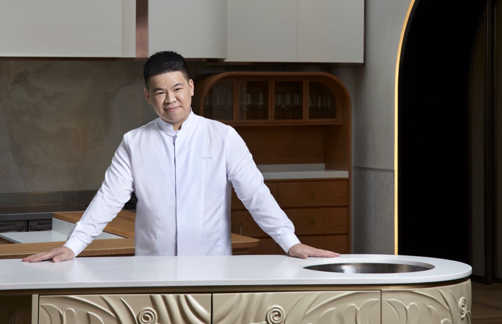 The experience Zor Tan presents at Restaurant Born is a culmination of ...