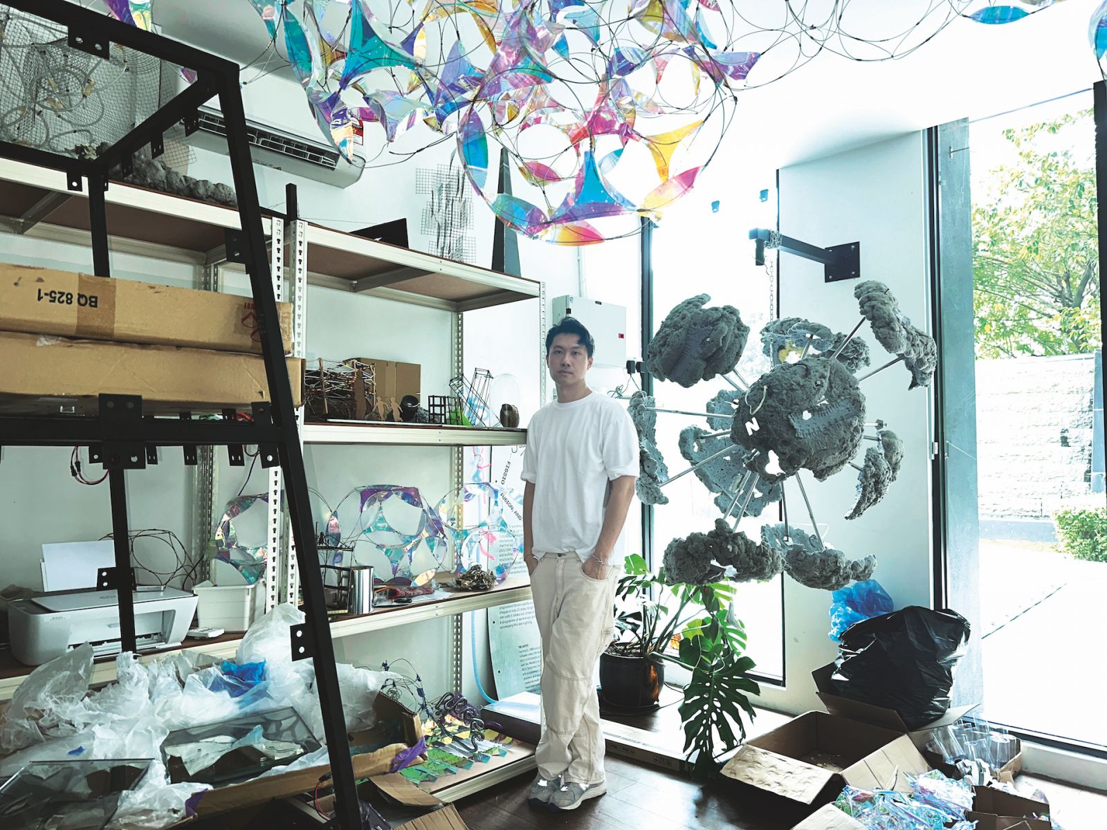 Light artist Jun Ong reflects on his career through Krystal Valley ...