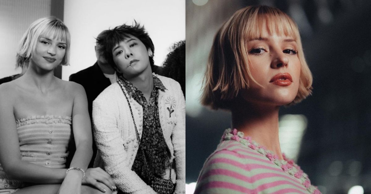 香奈兒2025早春大秀坐在GD旁的金髮女孩是誰？竟然是比利時的「人間香奈兒」、流行小天后，還在巴黎奧運閉幕式上熱情獻唱！ | Tatler Asia