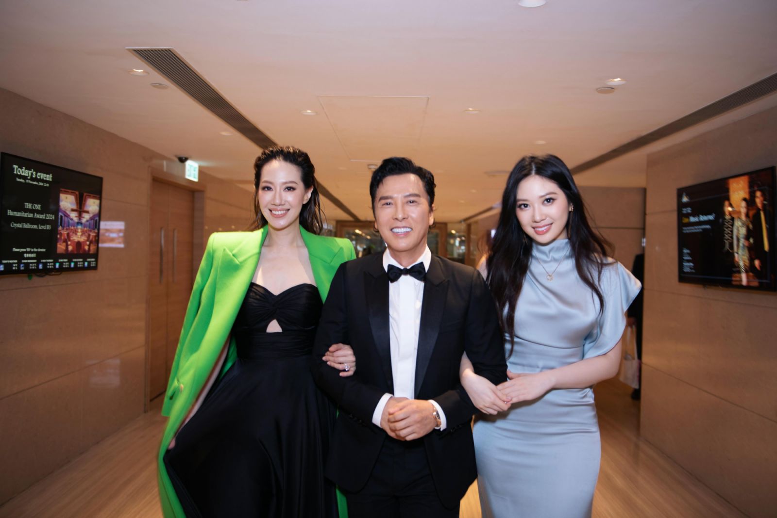 Donnie Yen Esposa Cecilia Wong Donnie Yen, Huang Xiao Ming, And Lynn