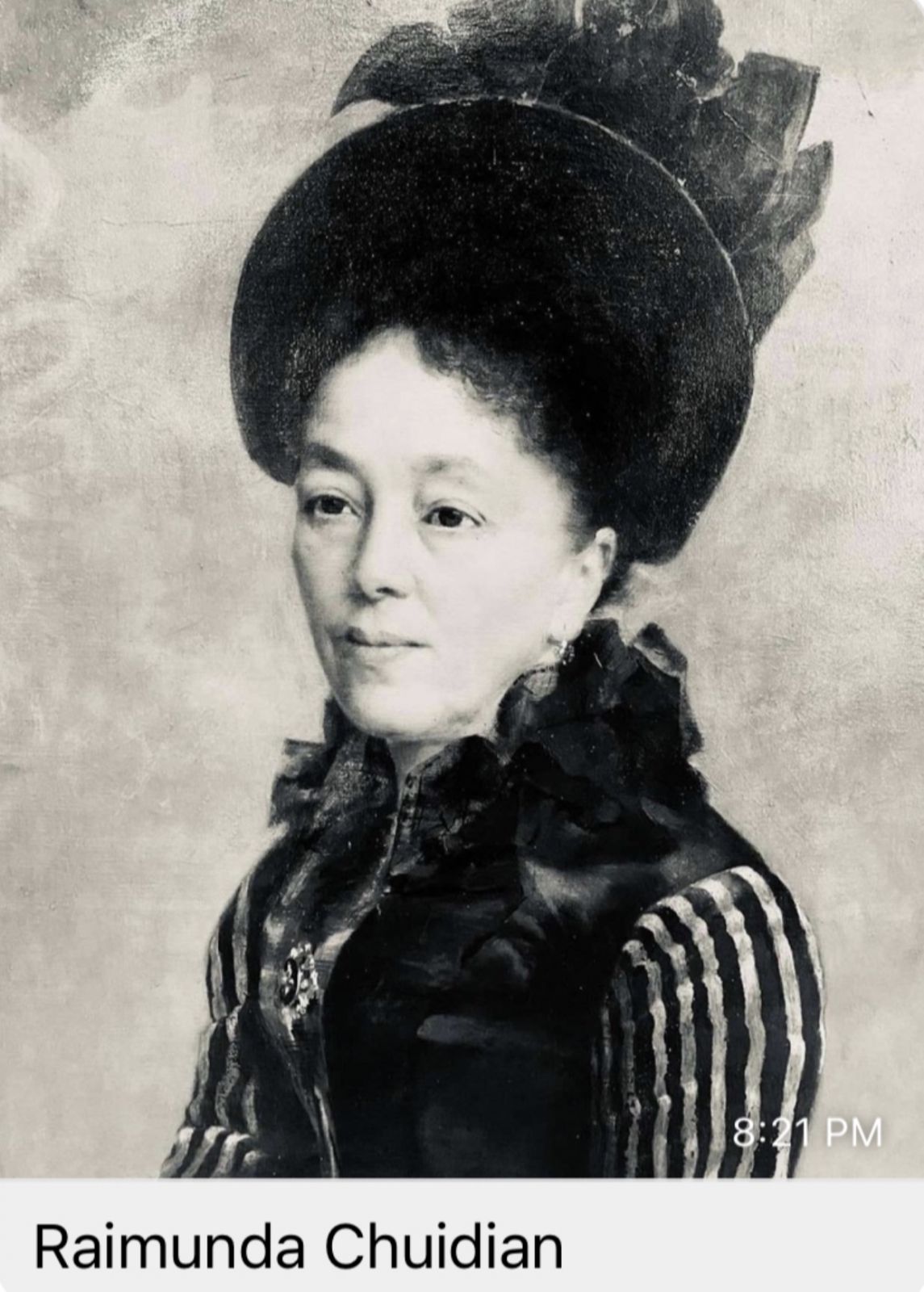 Félix Resurreccion Hidalgo’s portrait of Raymunda Chuidian Roxas ...