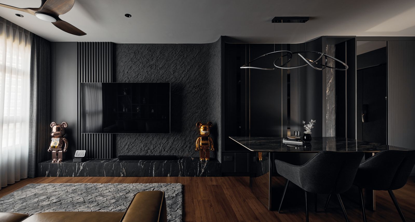 Home tour: A dark, cavernous 4-room apartment in Singapore | Tatler Asia