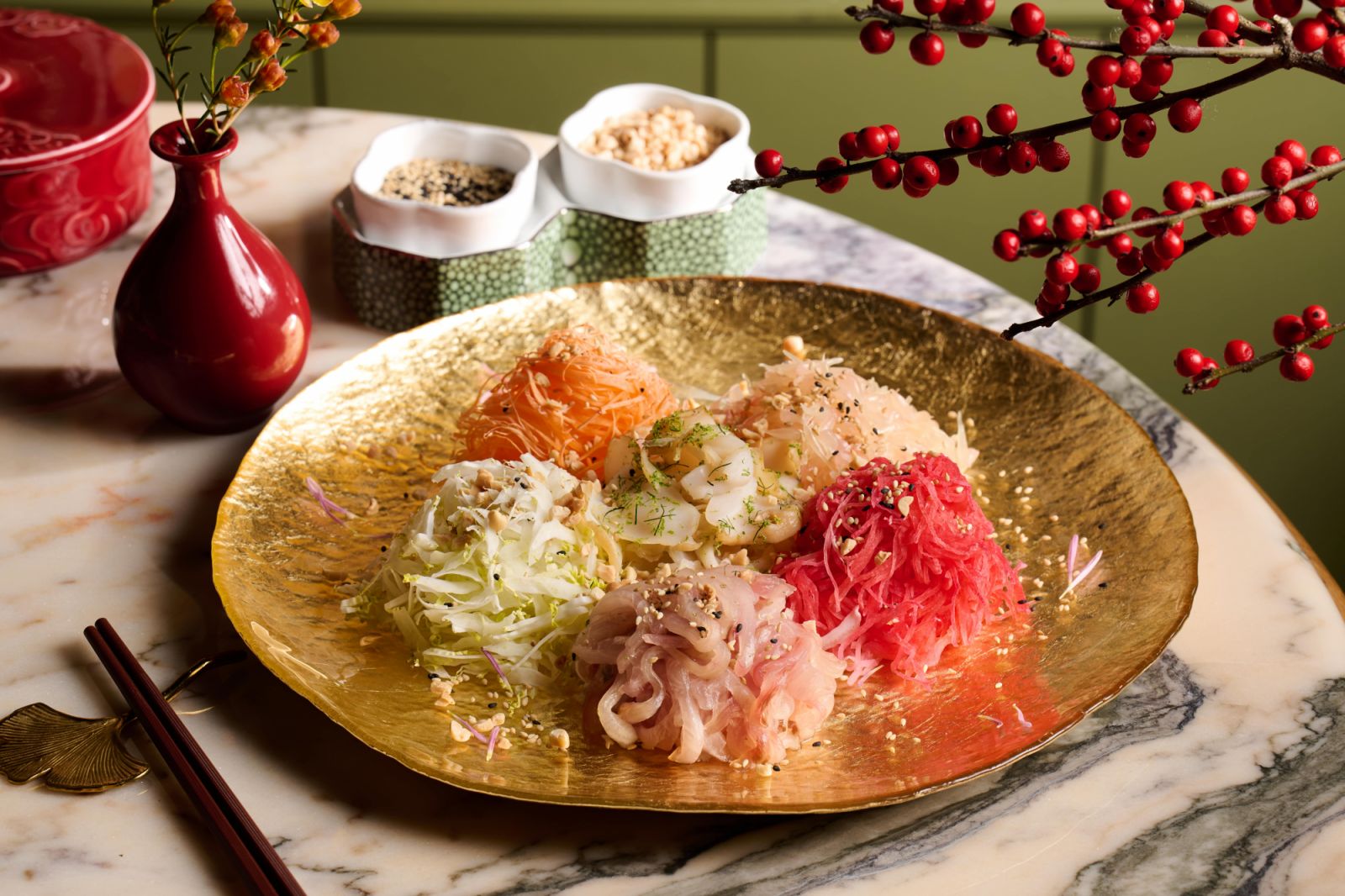 At Ming Pavilion, toss lo hei for luck this Chinese New Year | Tatler Asia