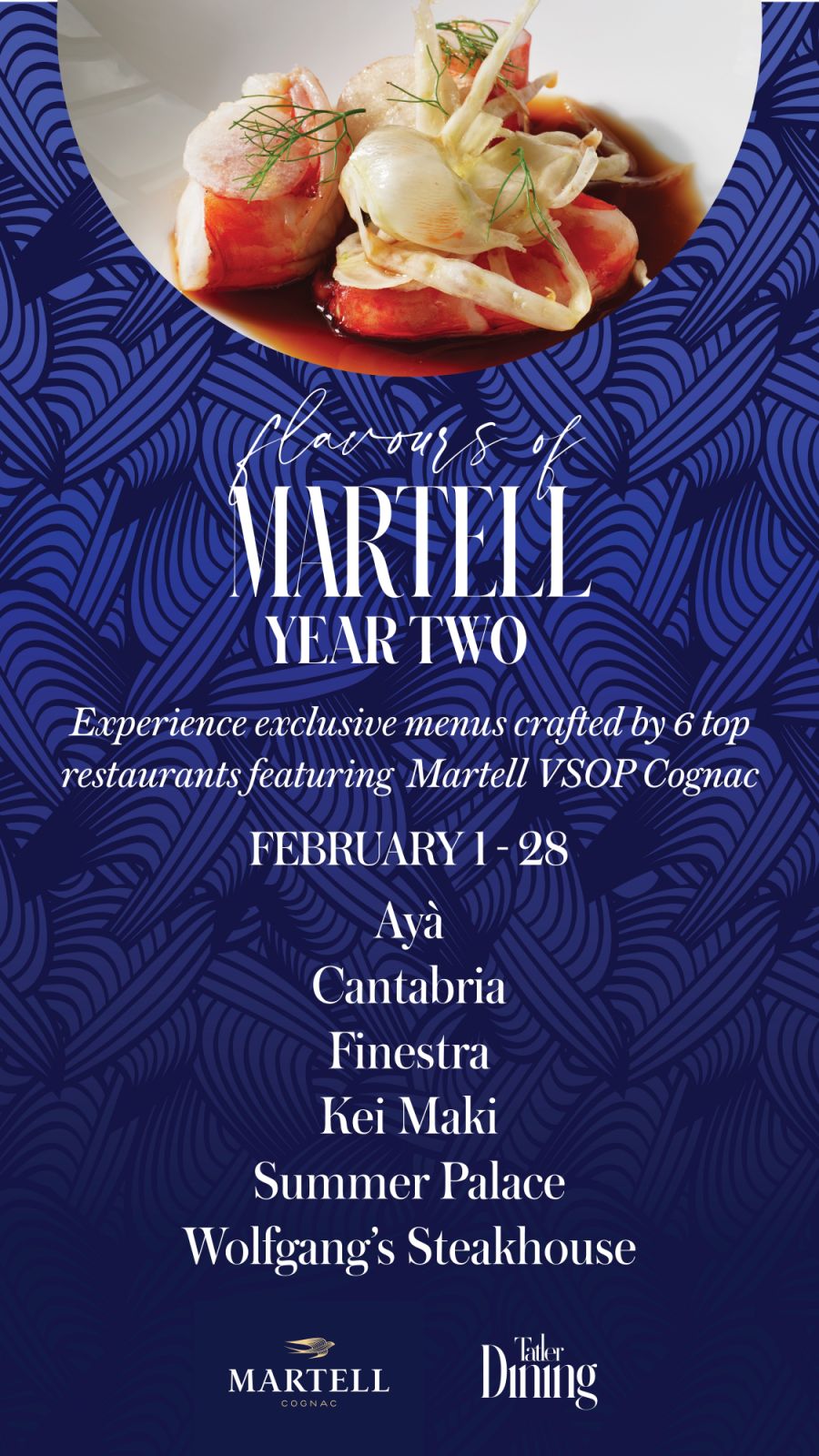 Flavours of Martell: Tatler Dining partners with 6 top restaurants ...