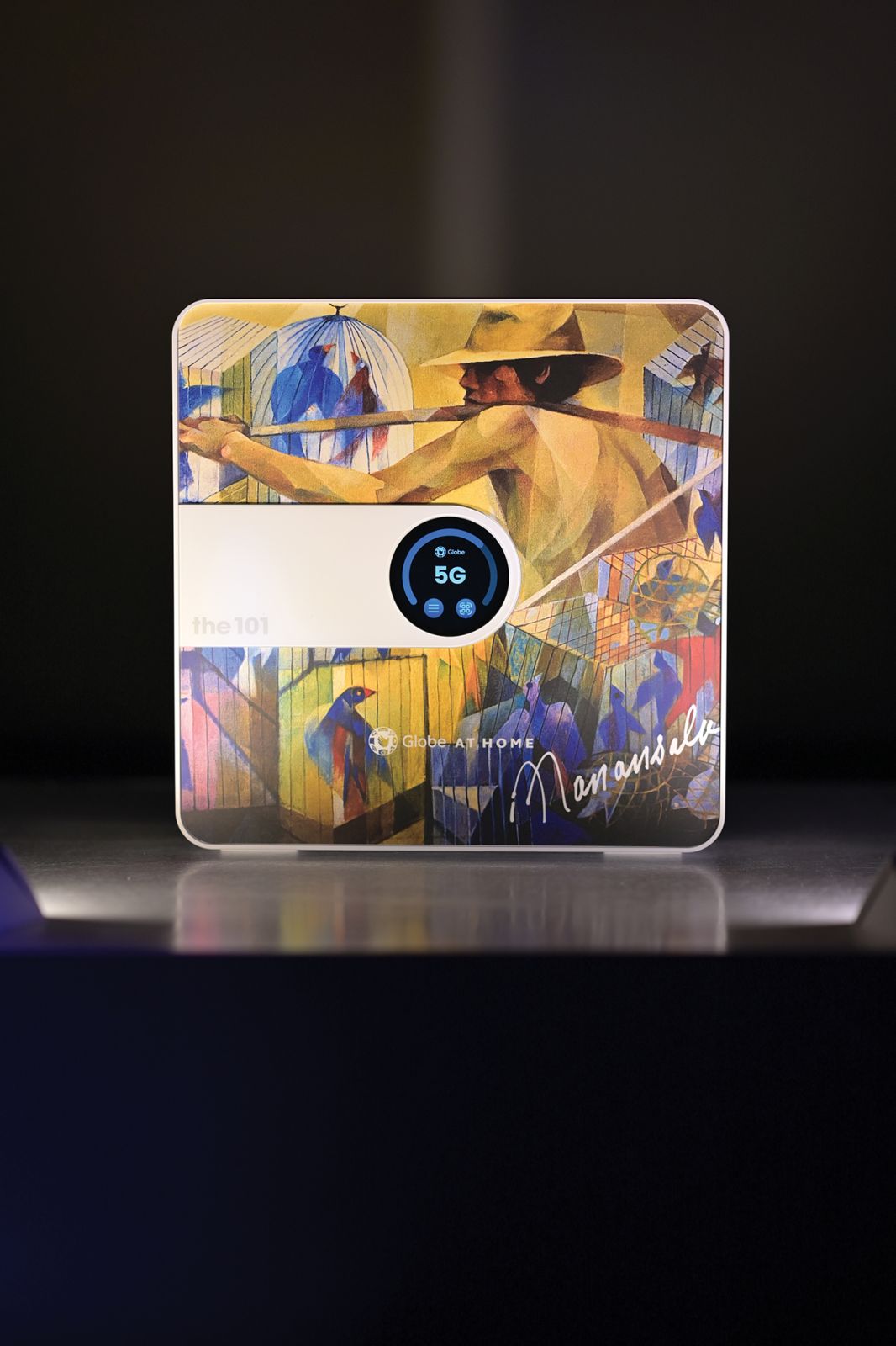 Globe at Home’s 5G WiFi router skins featuring National Artists’ works ...