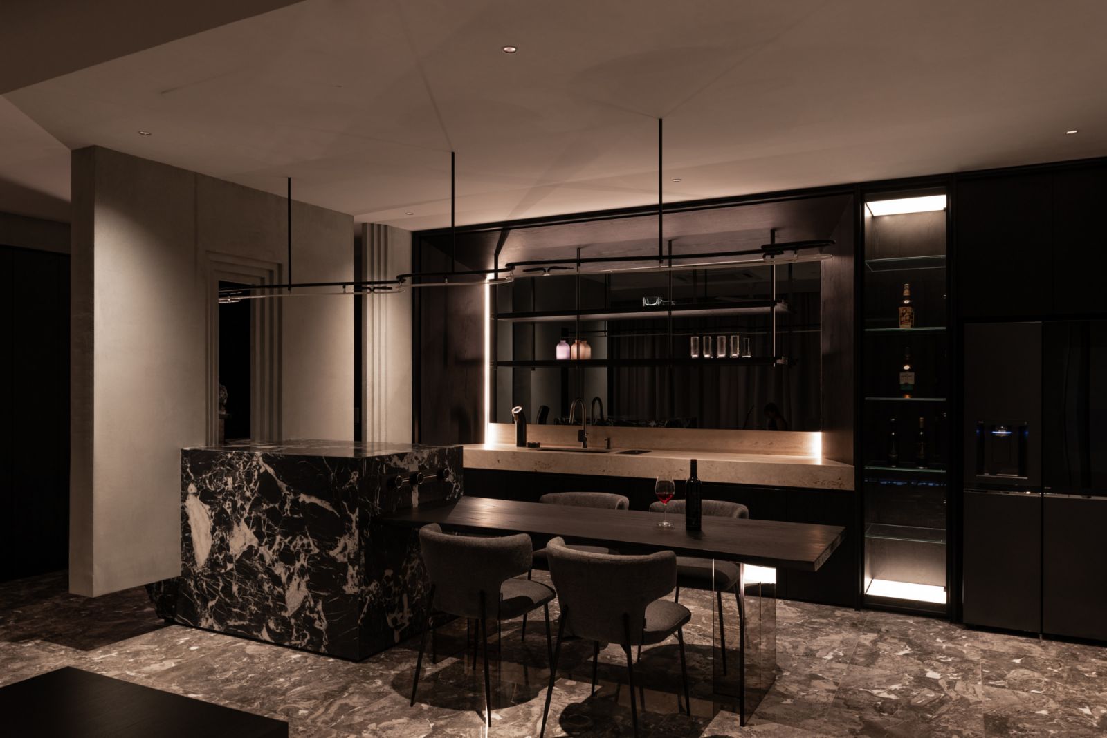 Home tour: Luxury nocturnal design in Kuala Lumpur condominium | Tatler ...