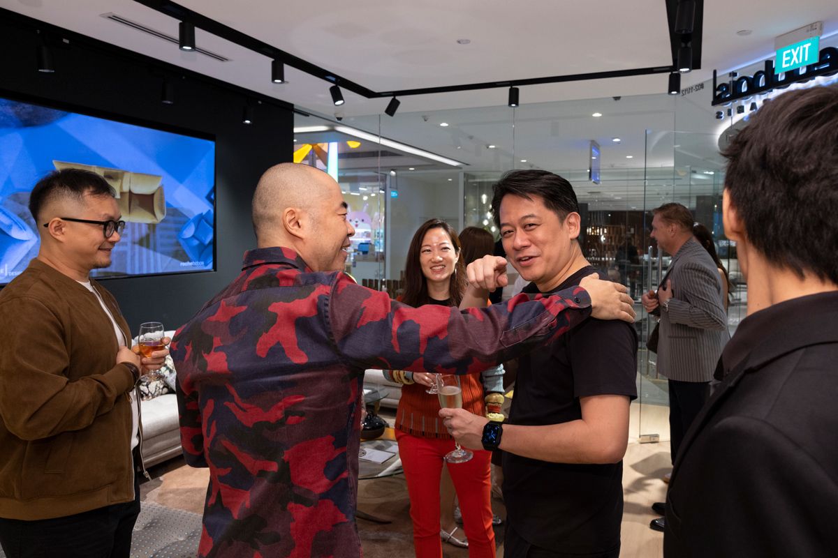 Colin Seah unpacks creative bravery at Roche Bobois Singapore | Tatler Asia