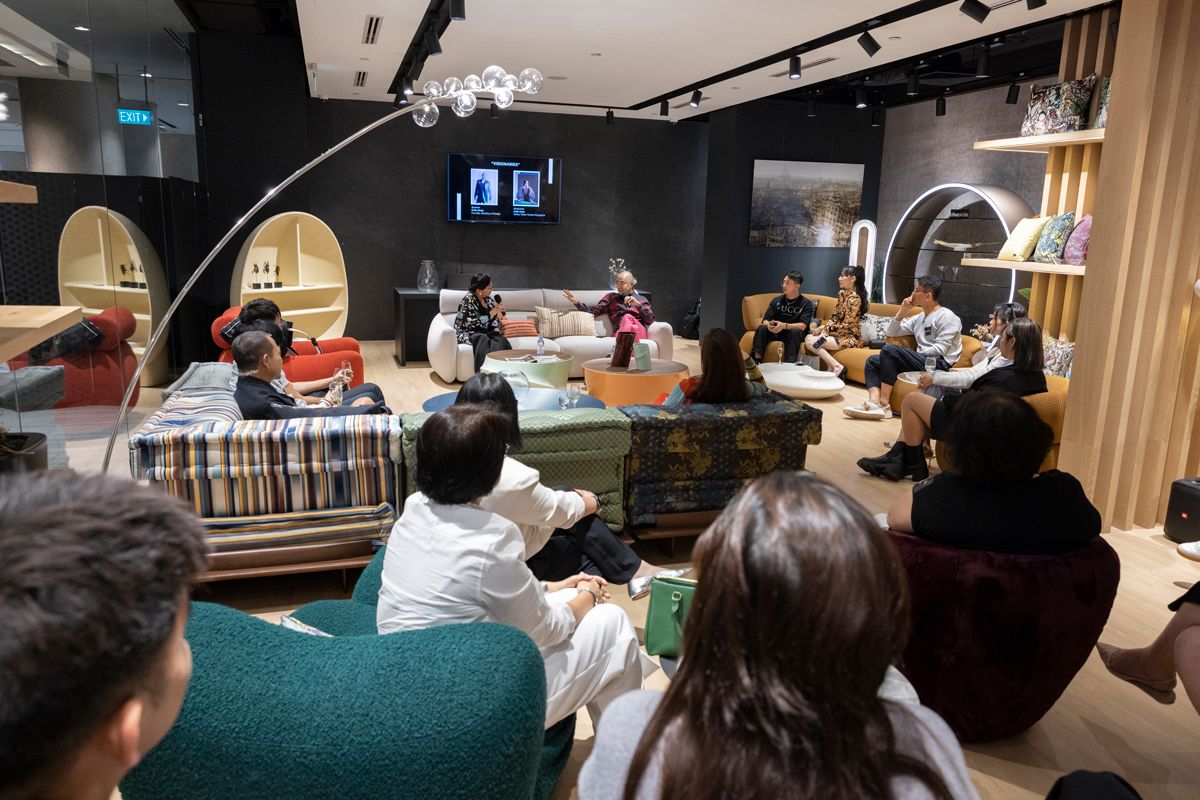 Colin Seah unpacks creative bravery at Roche Bobois Singapore | Tatler Asia
