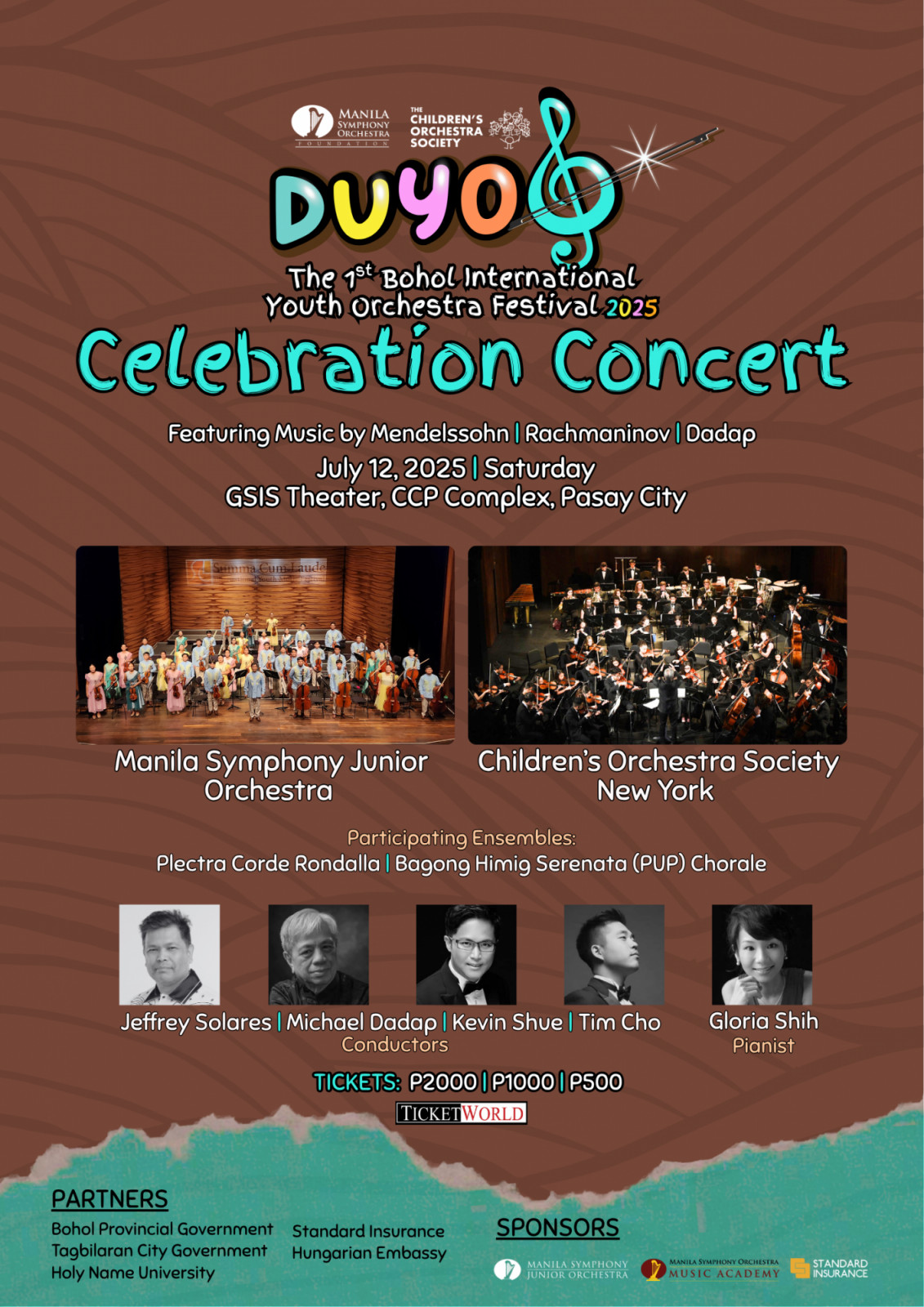 ‘Duyog’, the culminating concert of the 1st International Youth ...