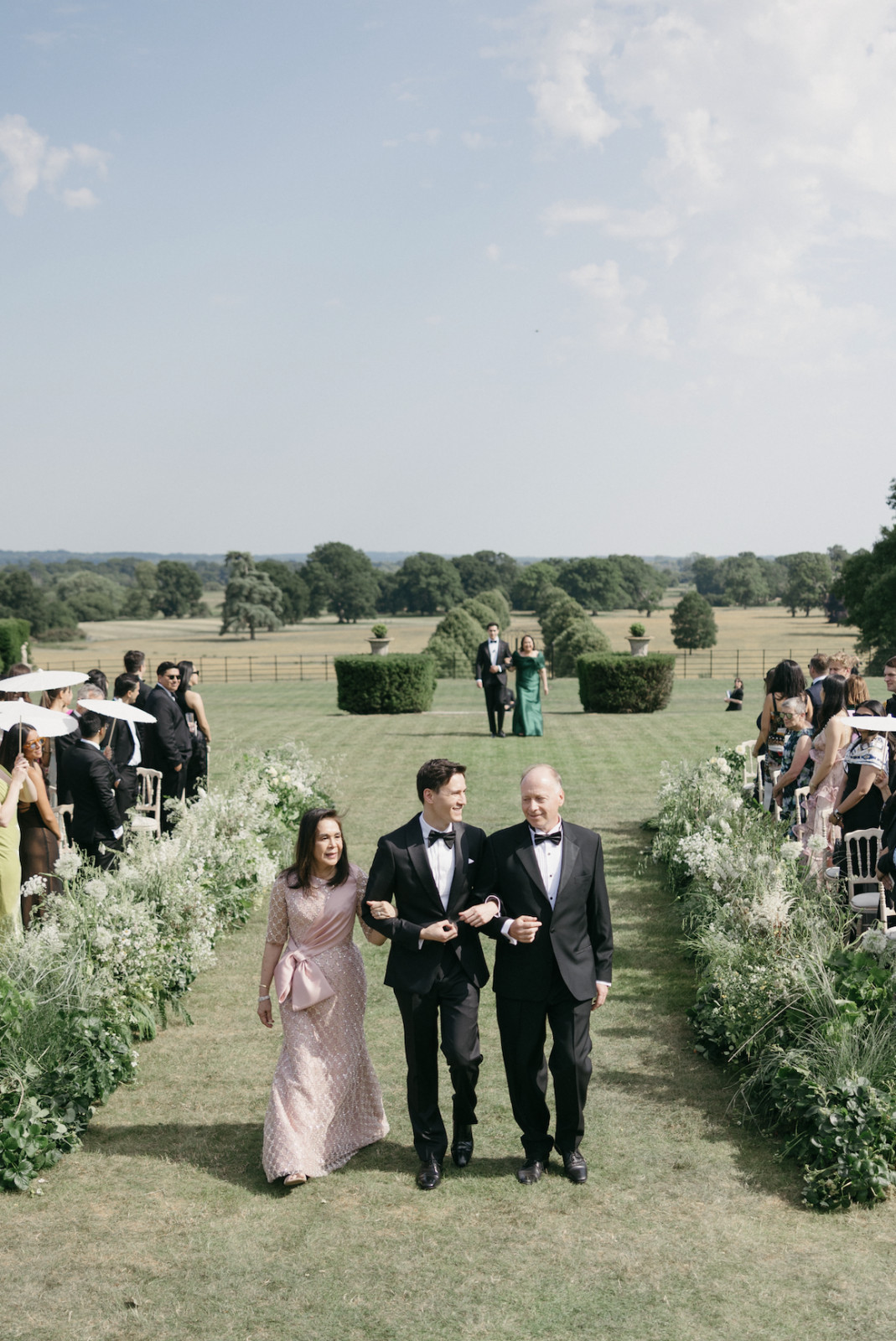 Calanthia Mei and Philip Almeda-López Fuchs's wedding at the Somerley ...