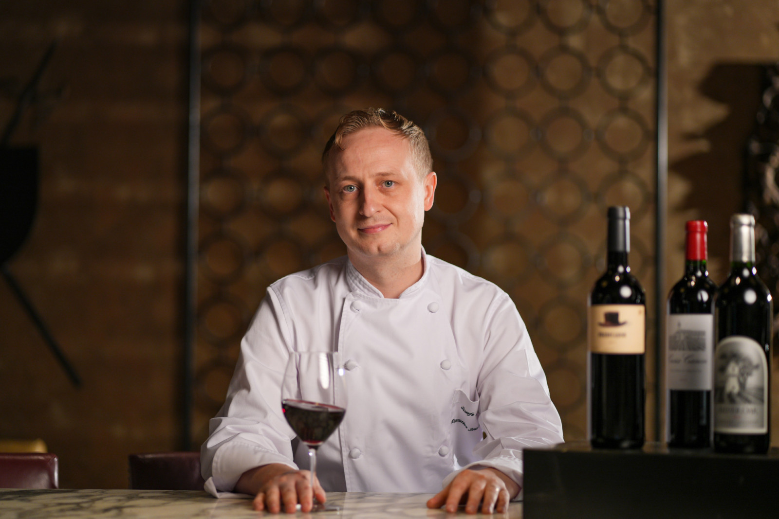 Lewis Scarfe introduces new creations at Hugo's | Tatler Asia