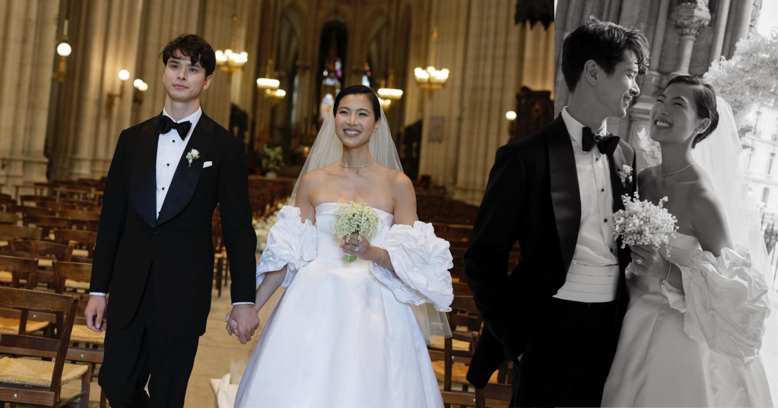 Hôn lễ cổ tích của Jung Da Hye & Sean Taffin de Givenchy | Tatler Asia