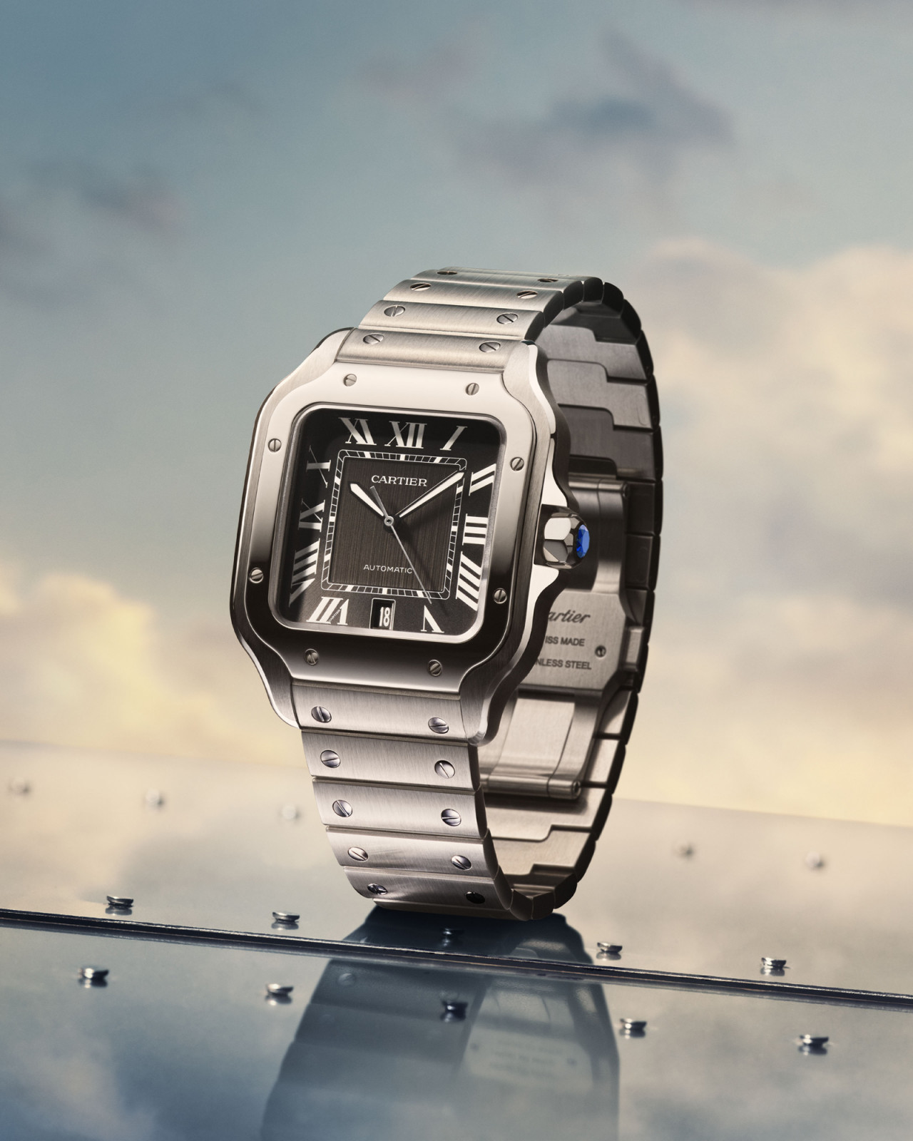 Sebastian Stan is the perfect match for Santos de Cartier | Tatler Asia