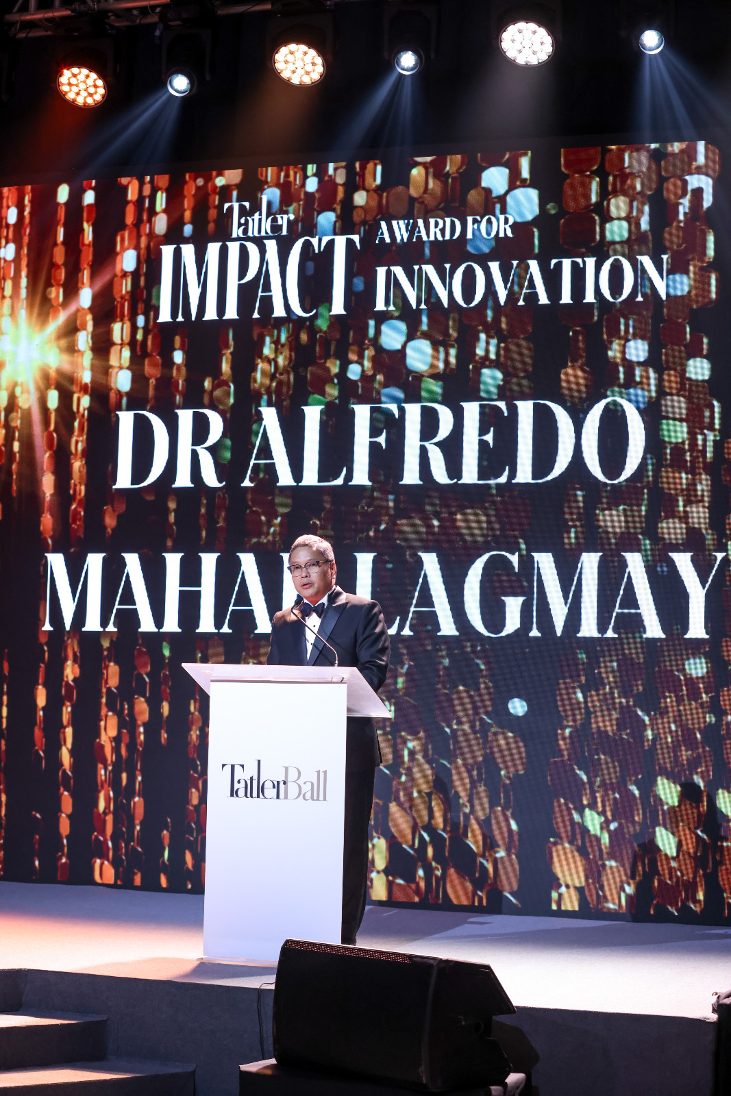 EJ Obiena, Mahar Lagmay and Nanette Medved-Po at 2025 Tatler Impact ...
