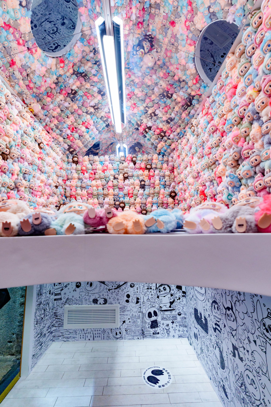 More than 800 Labubu figurines are on display this month in Hong Kong ...