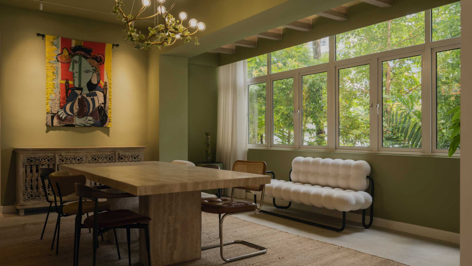 Aisha Ashraf Interiors infuses boho-chic into this Holland Park ...